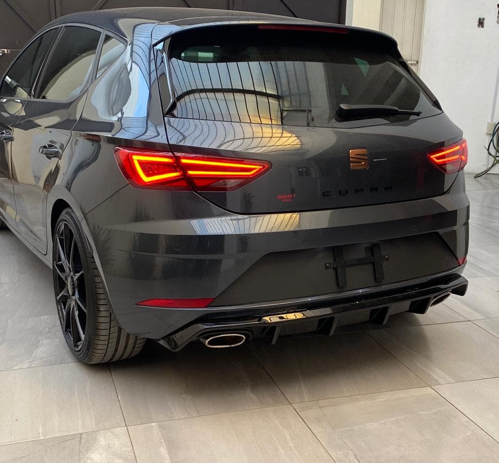 MAXTON DIFUSOR TRASERO SEAT LEON CUPRA MK3.5 FACELIFT (2017+2020 ...